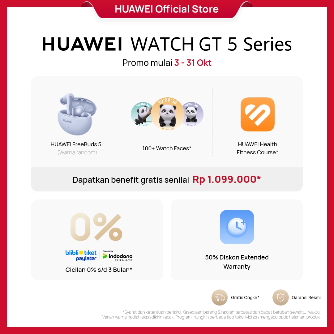 Jual Baru Free Tws Huawei Watch Gt Series Smartwatch Fashion Edge Pro Level Sports