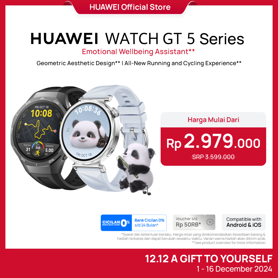 Promo [top Pick] Huawei Watch Gt 5 Series Smartwatch | Fashion Edge ...