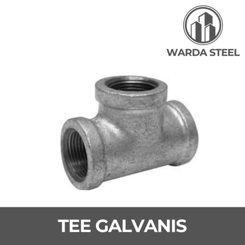 Jual Tee Galvanis 1 1/4 - T Te Besi Drat 1 1/4 Inch Di Seller Warda ...