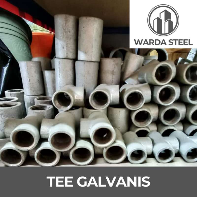 Jual Tee Galvanis 1 1/4 - T Te Besi Drat 1 1/4 Inch Di Seller Warda ...