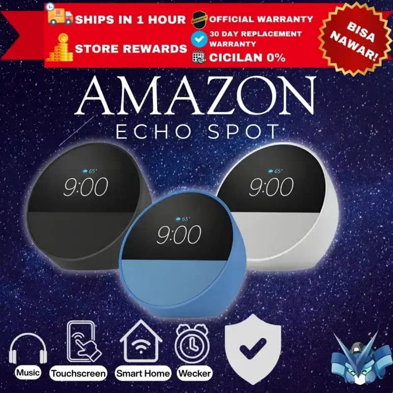 Amazon Echo Alexa Garansi Resmi Indonesia 🏷️ Harga Murah Juni 2026