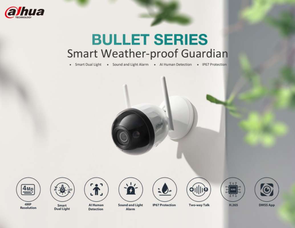 Promo Dahua Cctv Ip Camera Wifi Dh-f4c Diskon 47% Di Seller Blibli.com ...