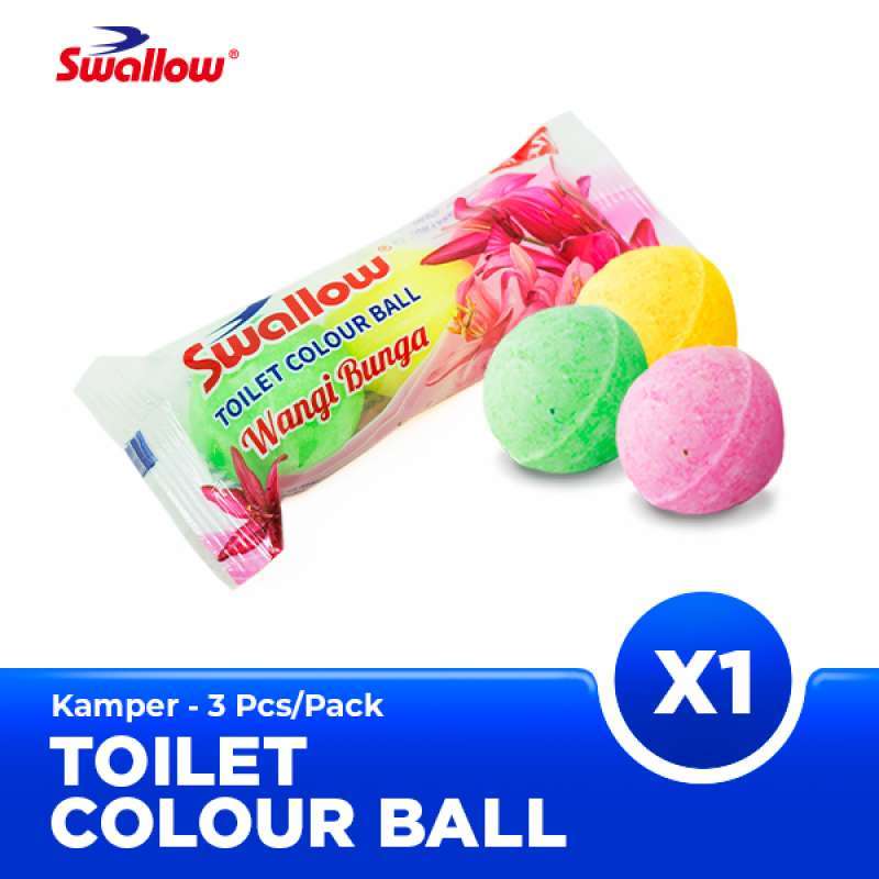 Swallow Toilet Colour Ball Isi 3 Gratis Ongkir 🏷️ Harga Murah Juni 2026