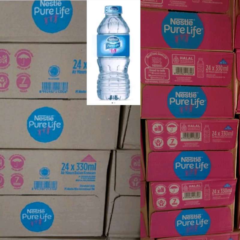 Air Mineral Nestle Pure Life 330ml 🔥 Harga Grosir April 2026