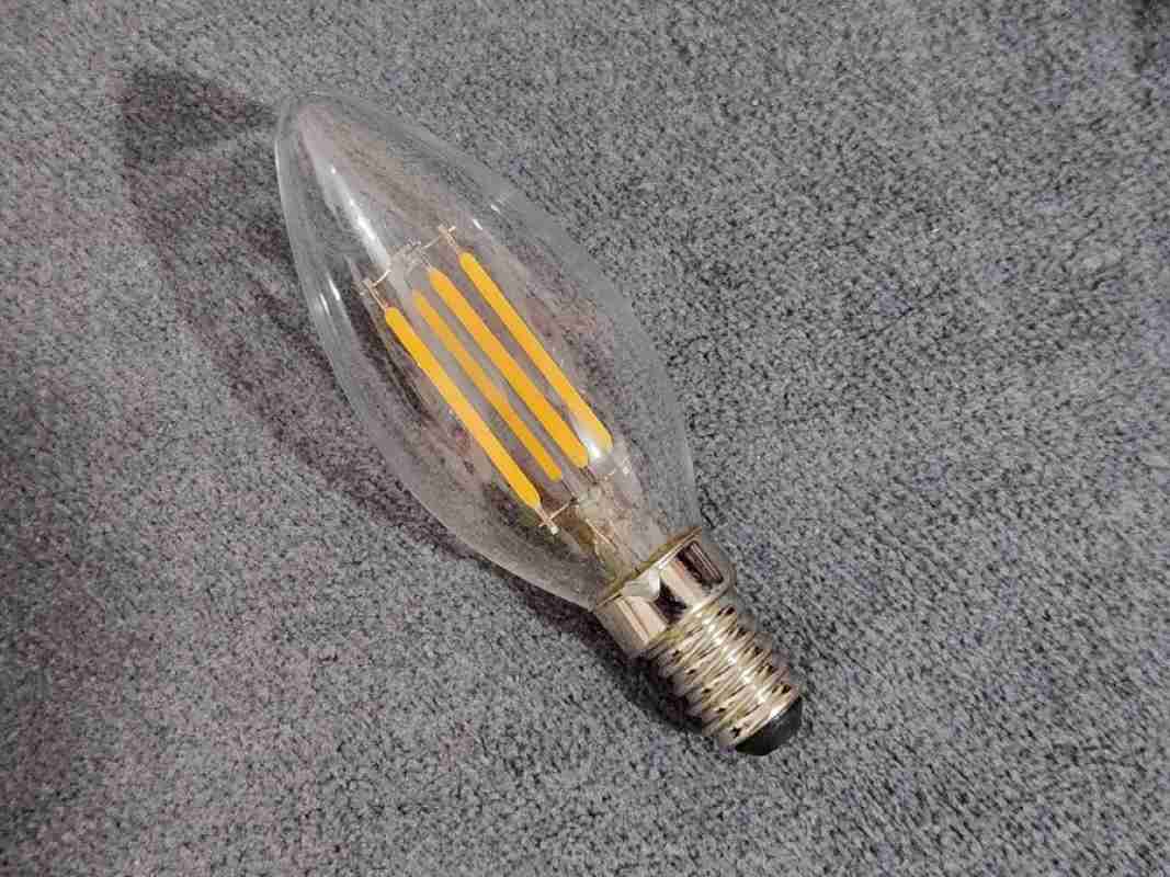 Promo Lampu Led Filamen Candle 4w Fitting E14 Edison C35 Garansi 1 ...