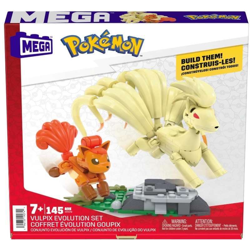 Promo Mega Pokemon Vulpix Evolution Set Hth79 Diskon 25% Di Seller ...