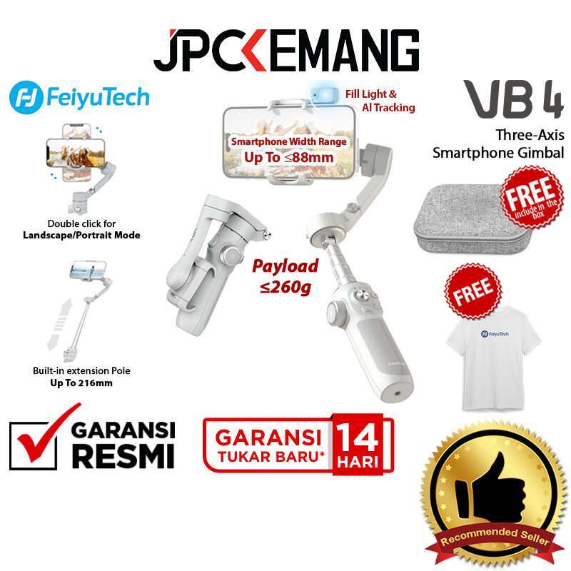 Promo Jpc Kemang Feiyu Vb4 Feiyutech Vimble 4 3-axis Smartphone Gimbal Stabilizer Hp Feiyu Tech ...