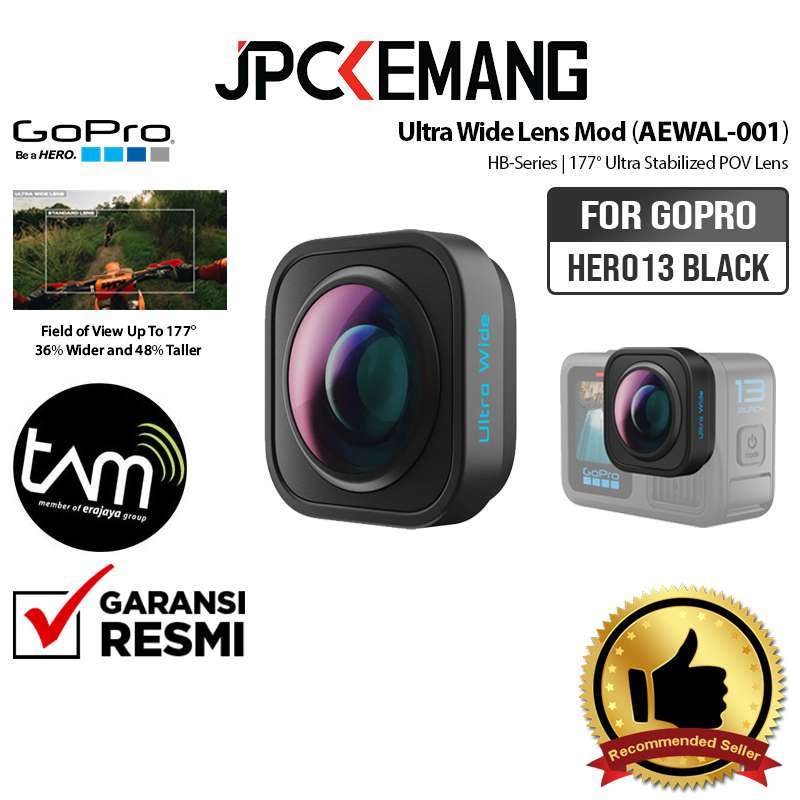 Jual Jpc Kemang Gopro Ultrawide / Macro Lens Mod For Go Pro Hero 13 ...