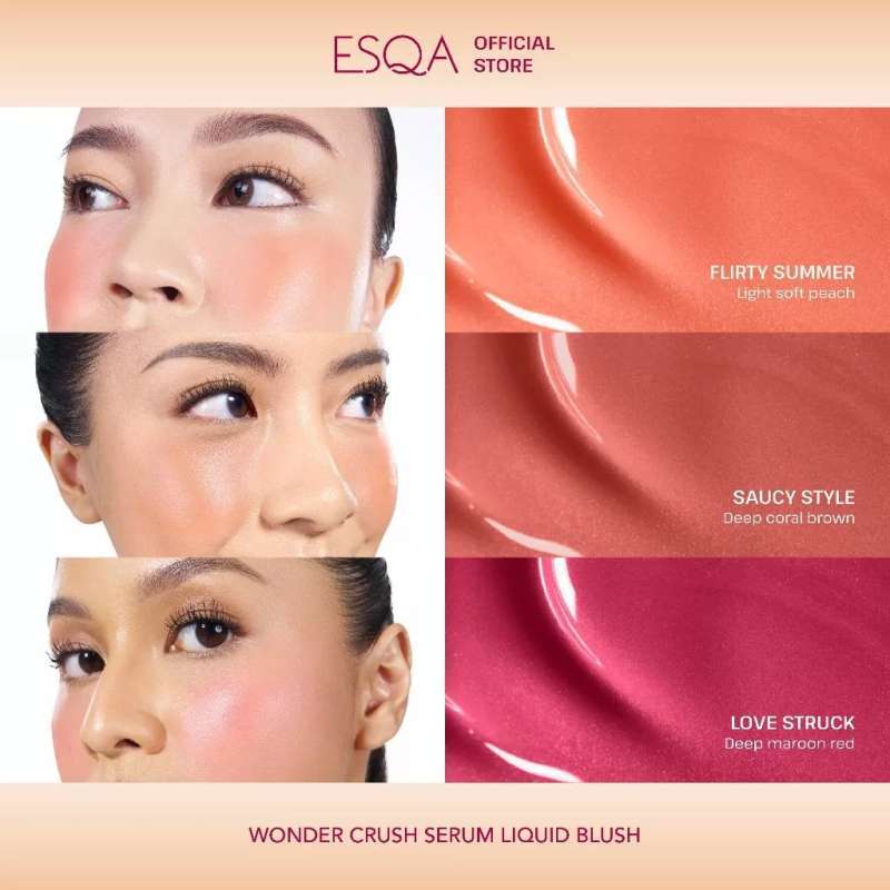 Promo Esqa Wonder Crush Serum Liquid Blush - Flirty Summer Diskon 8% Di ...