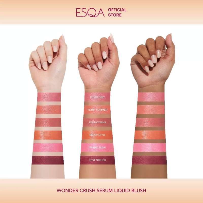 Promo Esqa Wonder Crush Serum Liquid Blush - Flirty Summer Diskon 8% Di ...