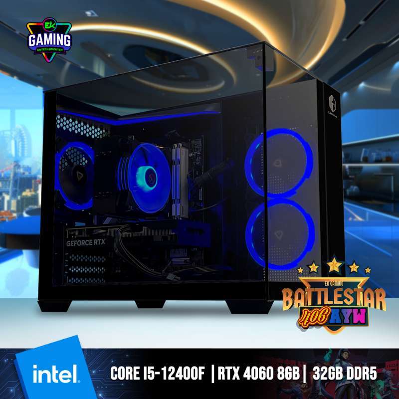 Promo Pc Rakitan Ek Gaming Battlestar 406 Ayw - Core I5 Rtx 4060 ...