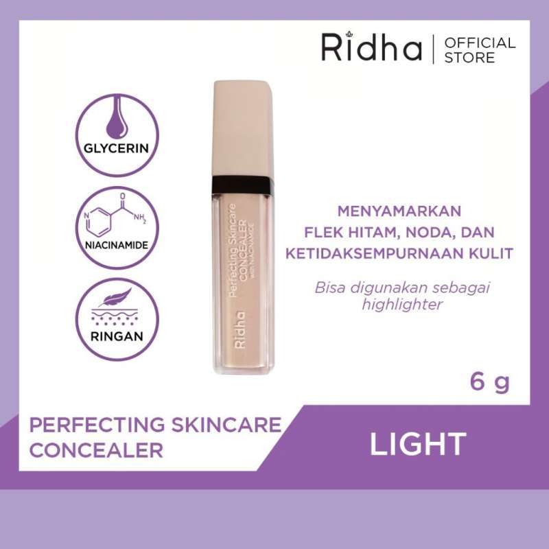 Jual Ridha Perfecting Skincare Concealer With Niacinamide - 6gr Di ...