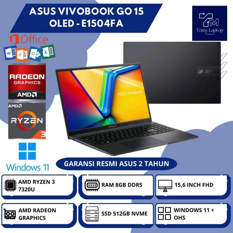 Asus Vivobook Go 15 Oled E1504 Fa - 🔥 Harga & Spesifikasi Terbaru Mei 2026