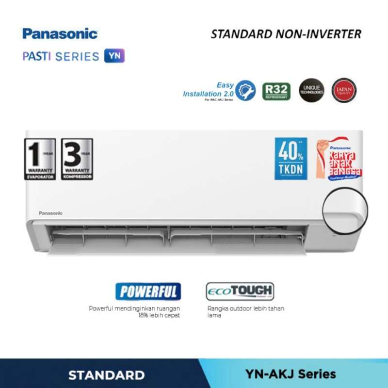 Jual Ac Panasonic 1/2pk Cs-yn5akj Standard Unit Only Jabodetabek Yn 5 Akj 1/2 Pk 0.5pk 05 Pk Di ...