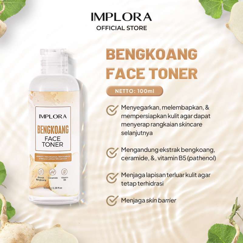 Promo Implora Bengkoang Cleanser Series Diskon 27% Di Seller Implora ...