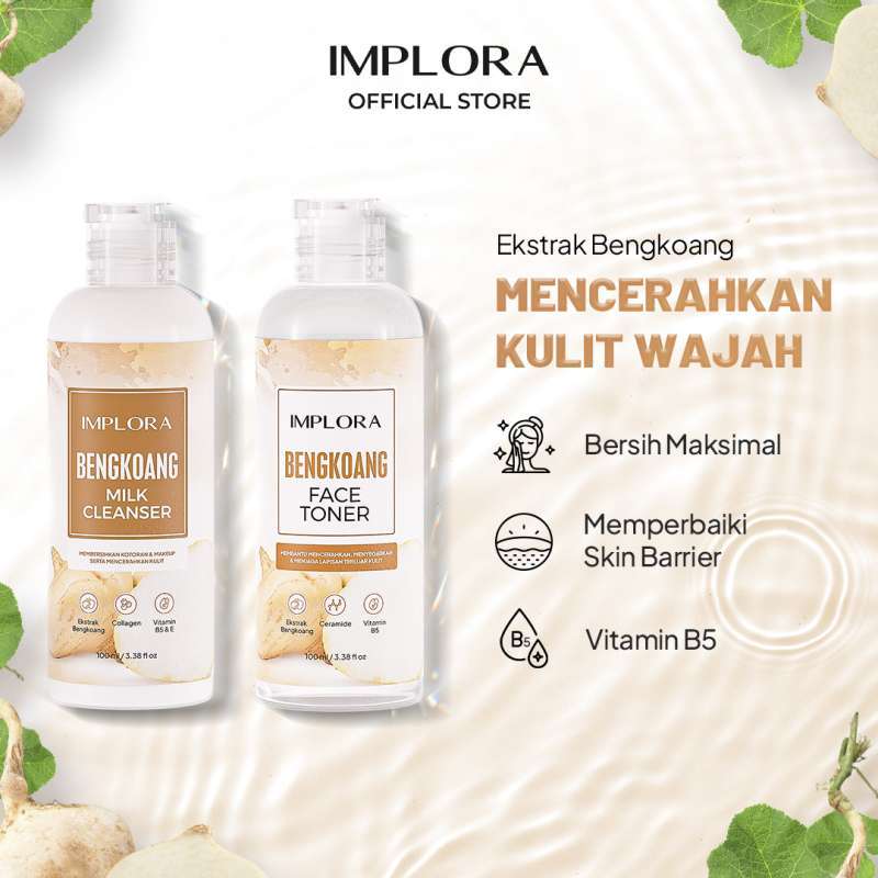 Promo Implora Bengkoang Cleanser Series Diskon 27% Di Seller Implora ...