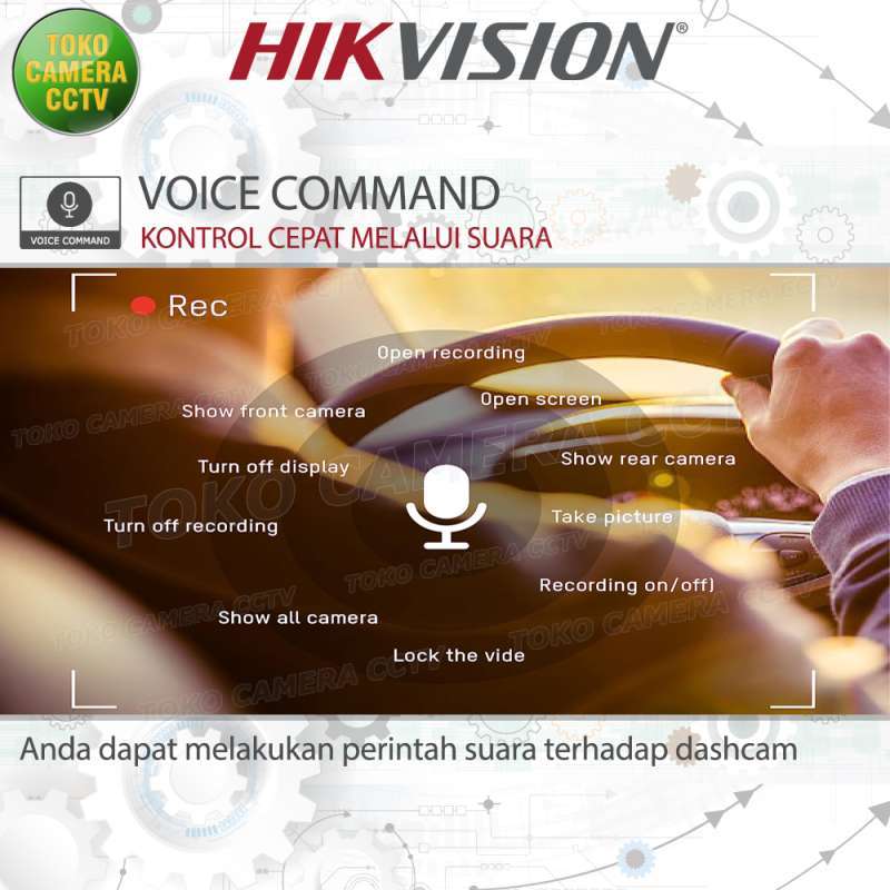 Jual Hikvision D1 Pro 1440p Dashcam Kamera Mobil Wifi Ap Audio G Sensor 1 Channel - Tanpa Memori ...