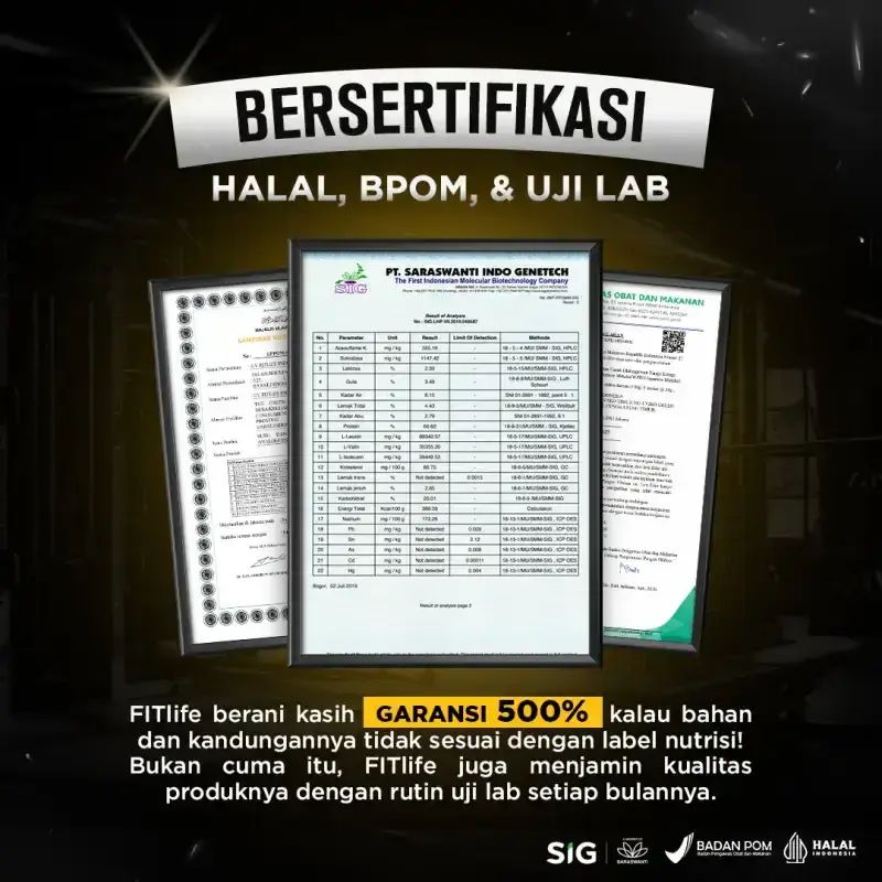 Promo Fitlife Massiv Gainer 2 Lbs 900 Gram (mpro Upgraded) Diskon 23% ...