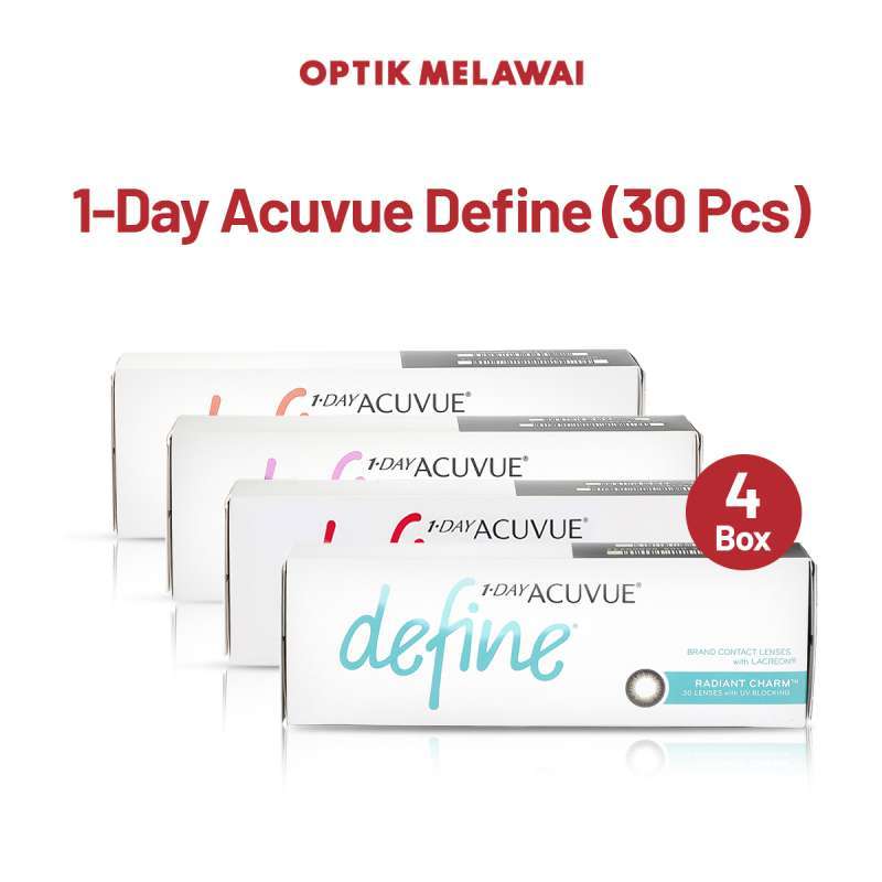 Promo One Day Acuvue Define 4 Packs - Lensa Kontak Diskon 4% Di Seller ...