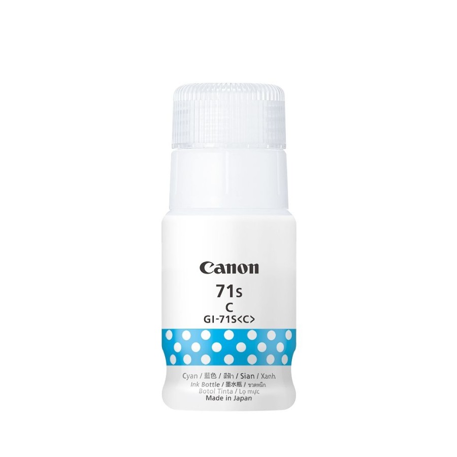 Promo Canon Gi-71s Cyan Tinta Printer 40ml Diskon 39% Di Seller Blibli ...