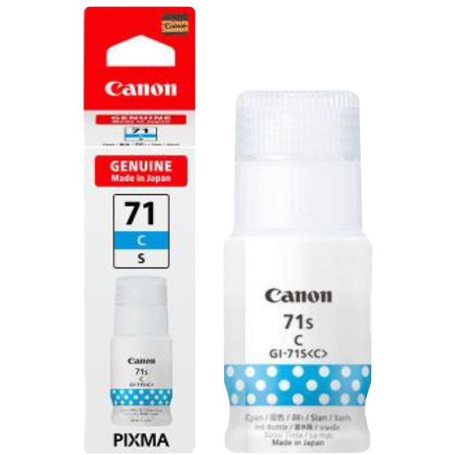Promo Canon Gi-71s Cyan Tinta Printer 40ml Diskon 39% Di Seller Blibli ...