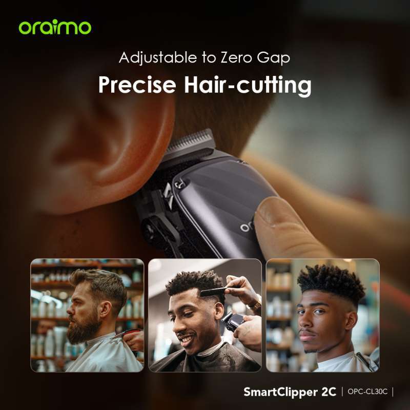Promo Oraimo Smart Clipper 2c Opc-cl30c Perak Profesional Pemangkas ...