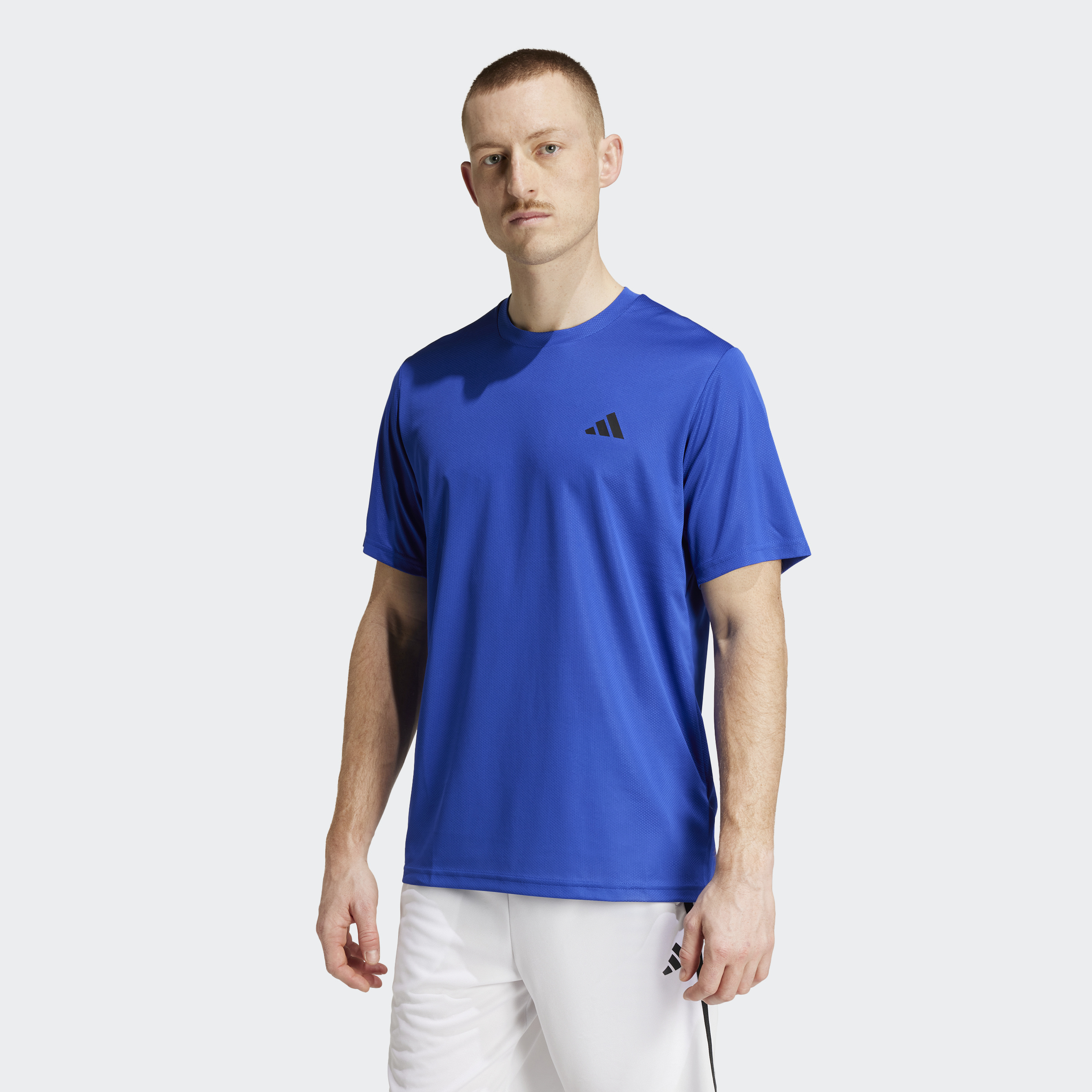 Promo adidas Men Training Essentials Base Training Tee T-shirt Lari ...