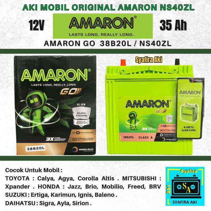 Harga Aki Amaron 38 B20 Zl 💯 Terbaru, Spesifikasi, & Kredit Januari 2026