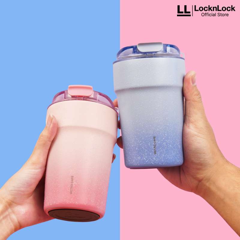 Promo Locknlock Couple Tumbler Metro Cafe Ceramic Coating 400ml ...