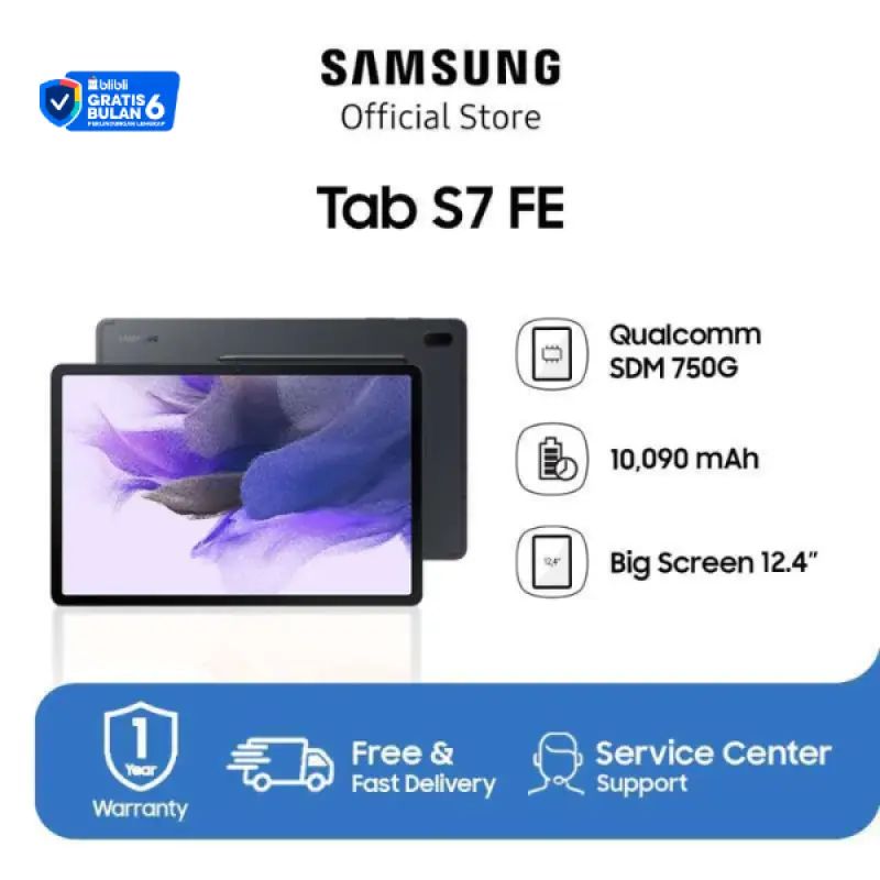 Tablet Samsung Galaxy Tab S7 - Harga dan Spesifikasi Terbaru Mei 2026