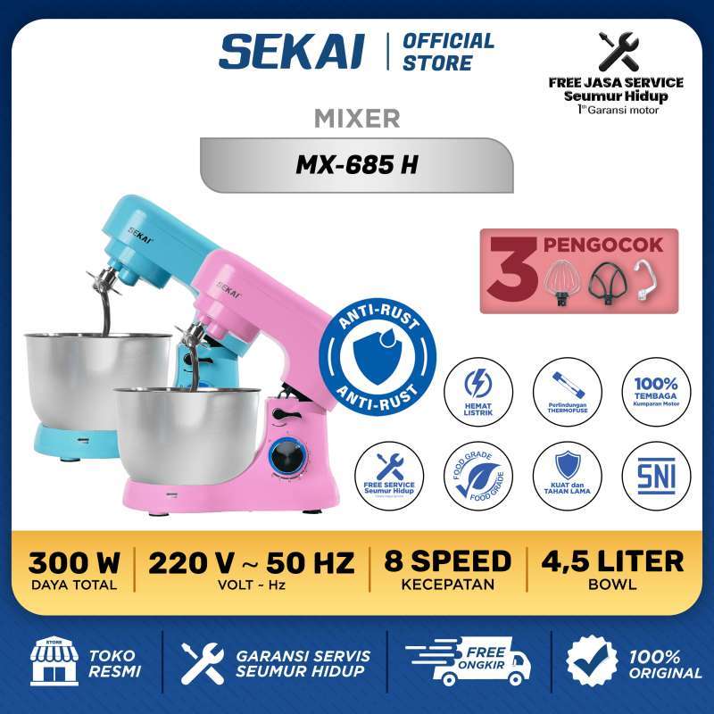 Daftar Harga Mixer Sekai 🔥 Original & Spesifikasi Lengkap Mei 2026