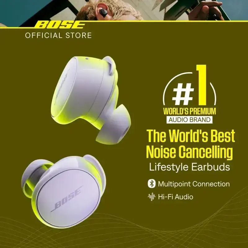 Promo Bose Quietcomfort Earbuds Anc Noise Cancelling Tws Earphone ...