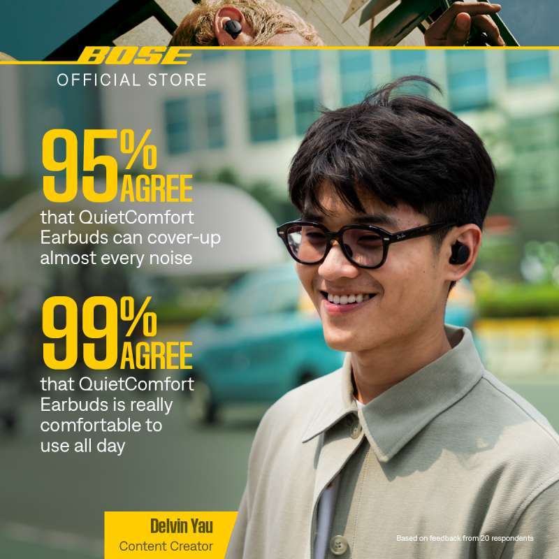 Promo Bose Quietcomfort Earbuds Anc Noise Cancelling Tws Earphone ...