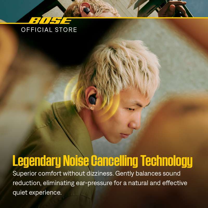 Promo Bose Quietcomfort Earbuds Anc Noise Cancelling Tws Earphone ...