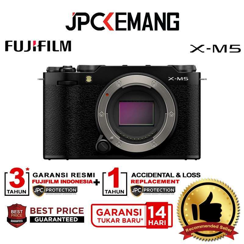 Promo Jpc Kemang Fujifilm Xm5 Body Only Mirrorless Camera Fuji X-m5 Xm ...