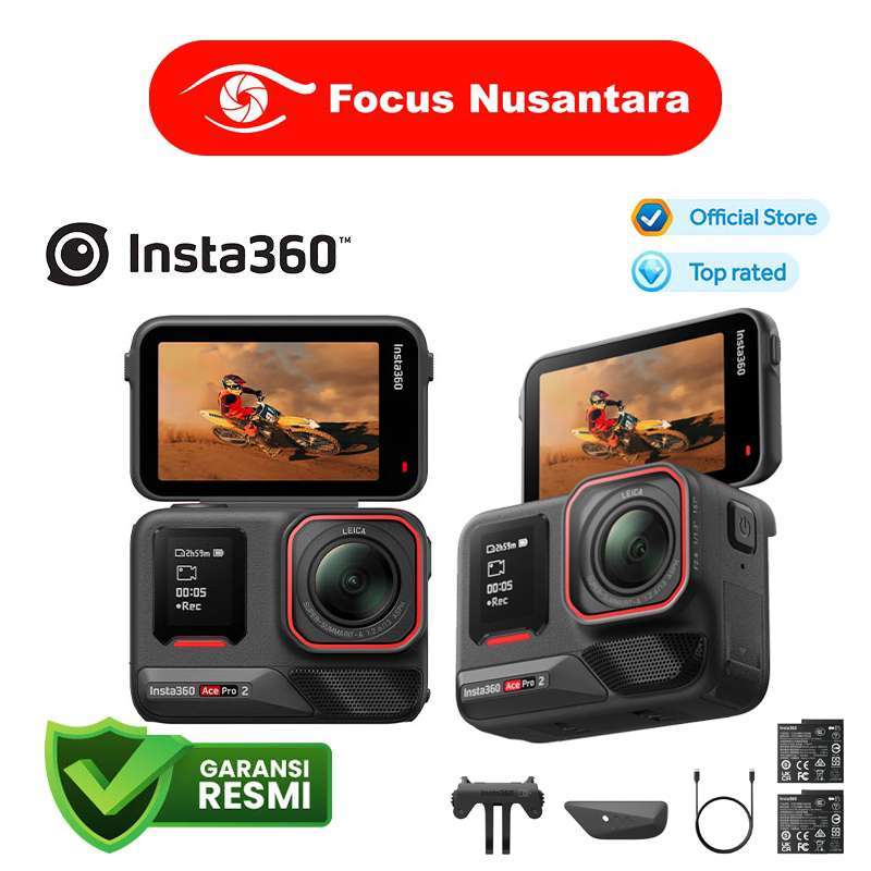 Jual Focus Nusantara - Insta360 Ace Pro 2 Action Camera 8k Ai Powered Leica Insta 360 Action Cam ...