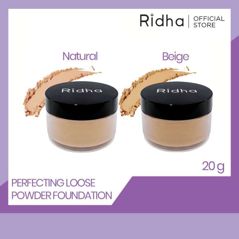 Promo (new Product) Ridha Perfecting Loose Powder Foundation Diskon 10% ...