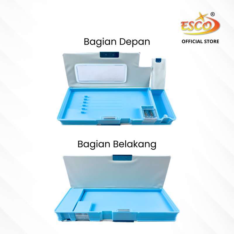 Promo Esco Kotak Pensil Magnet 2 Sisi Disney / Tempat Pensil Pena ...