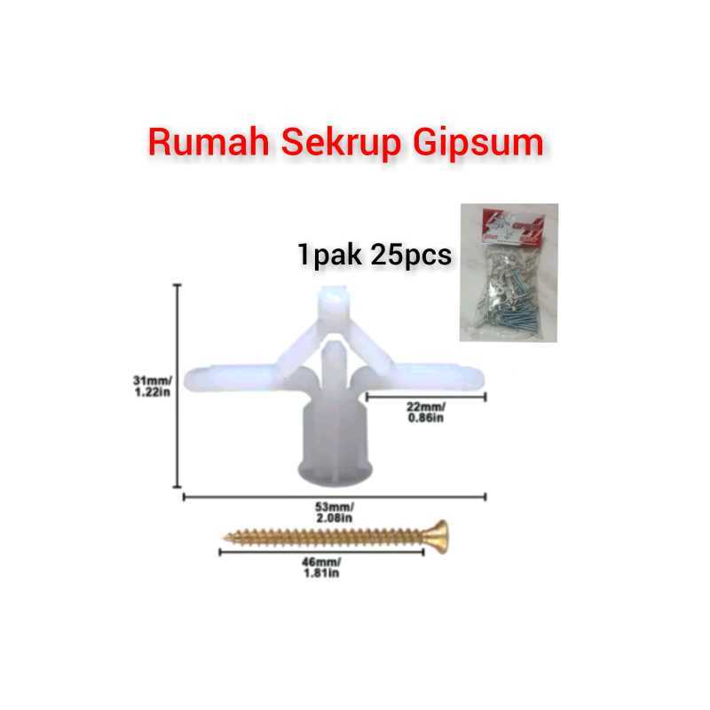 Jual Fisher Gypsum Kupu Kupu 💯 Harga Murah & Kualitas Terbaik Januari 2025
