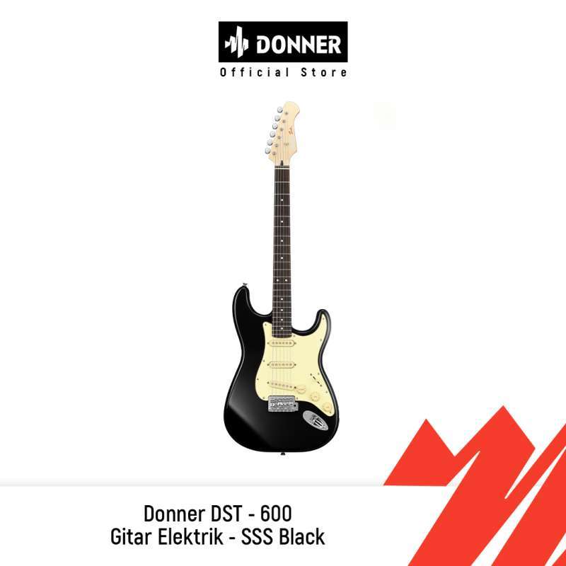 Promo Donner Dst - 600 Sss Gitar Elektrik - Fiesta Red Diskon 20% Di ...