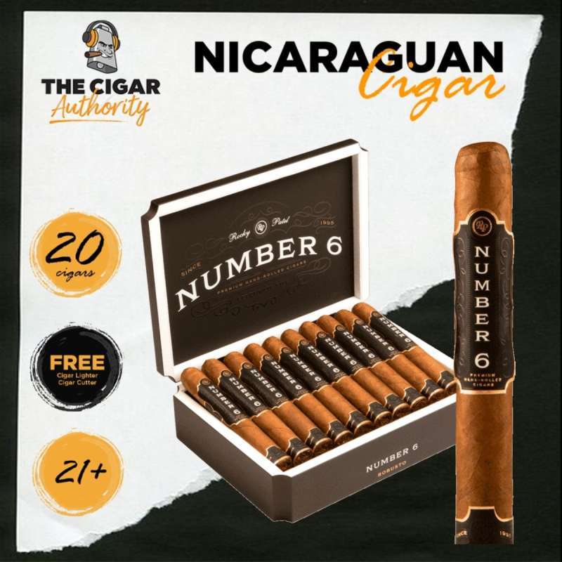 Jual Rocky Patel Number 6 Robusto Nicaragua Cigar Cerutu Di Seller The ...