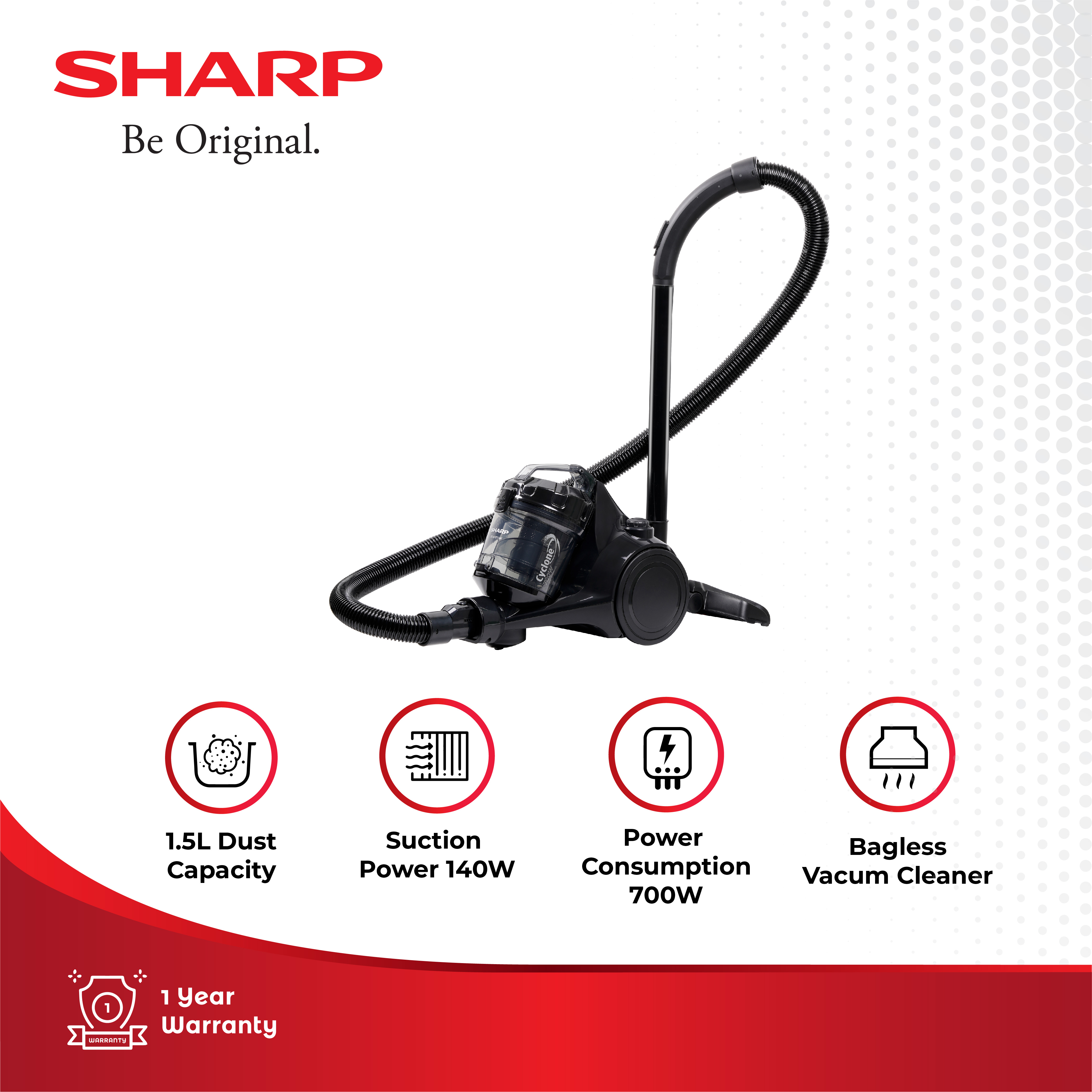 Sharp Stick Vacuum