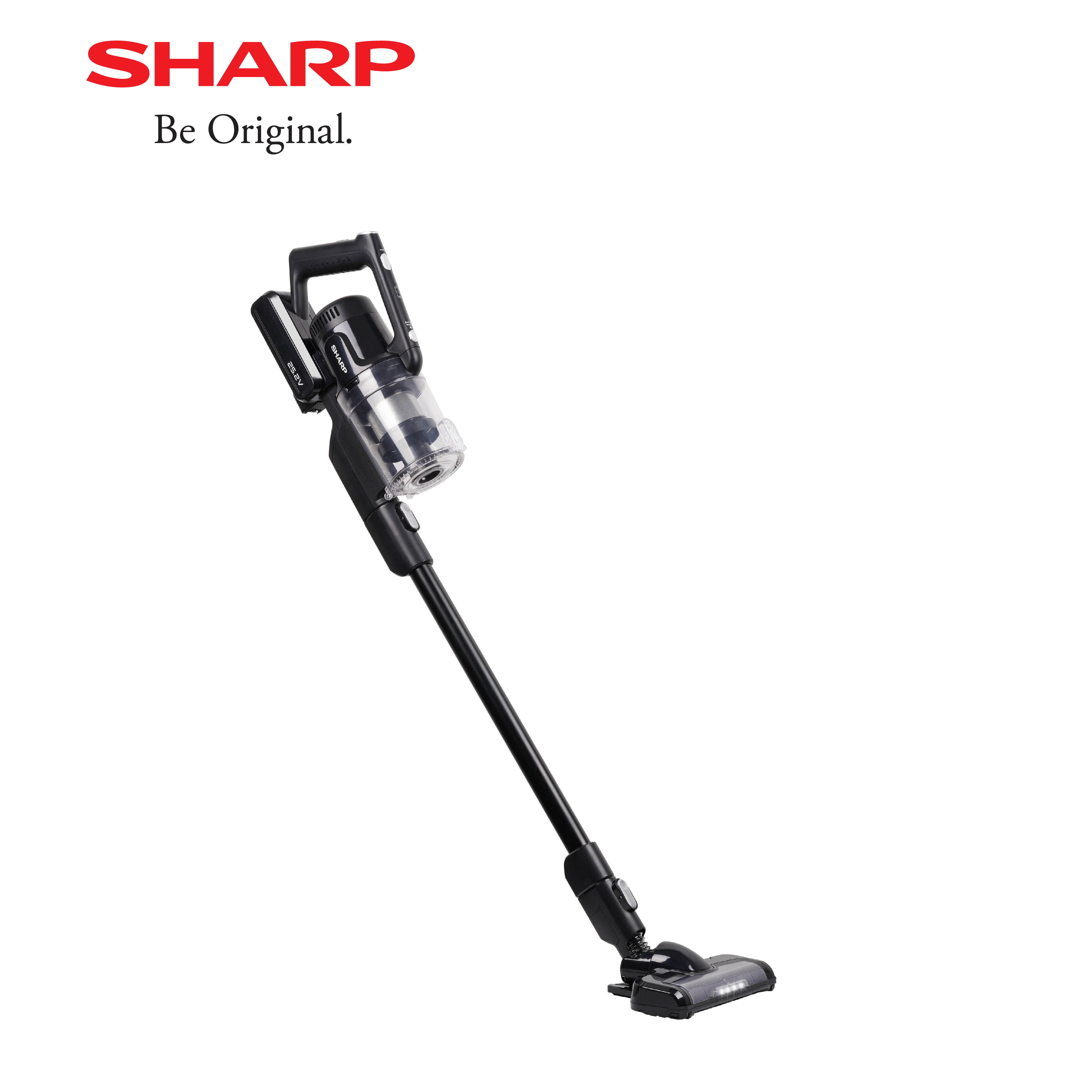 Promo Sharp Ec-sf74y-bk Stick Cordless Vacuum Cleaner With Battery ...