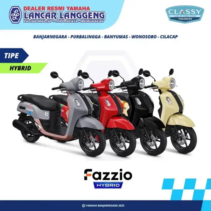 Jual [jawa Tengah] Yamaha Fazzio Hybrid / Neo / Lux Keyless Abu Pink ...