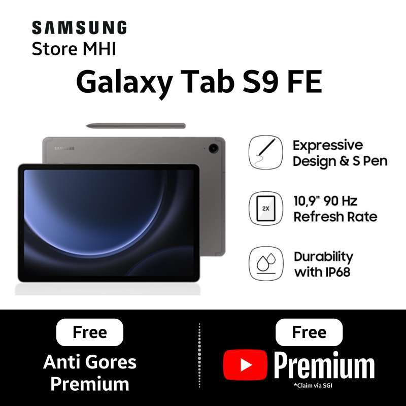 Jual Samsung Galaxy Tab S9 Fe 6/128gb - Light Green Di Seller Samsung ...