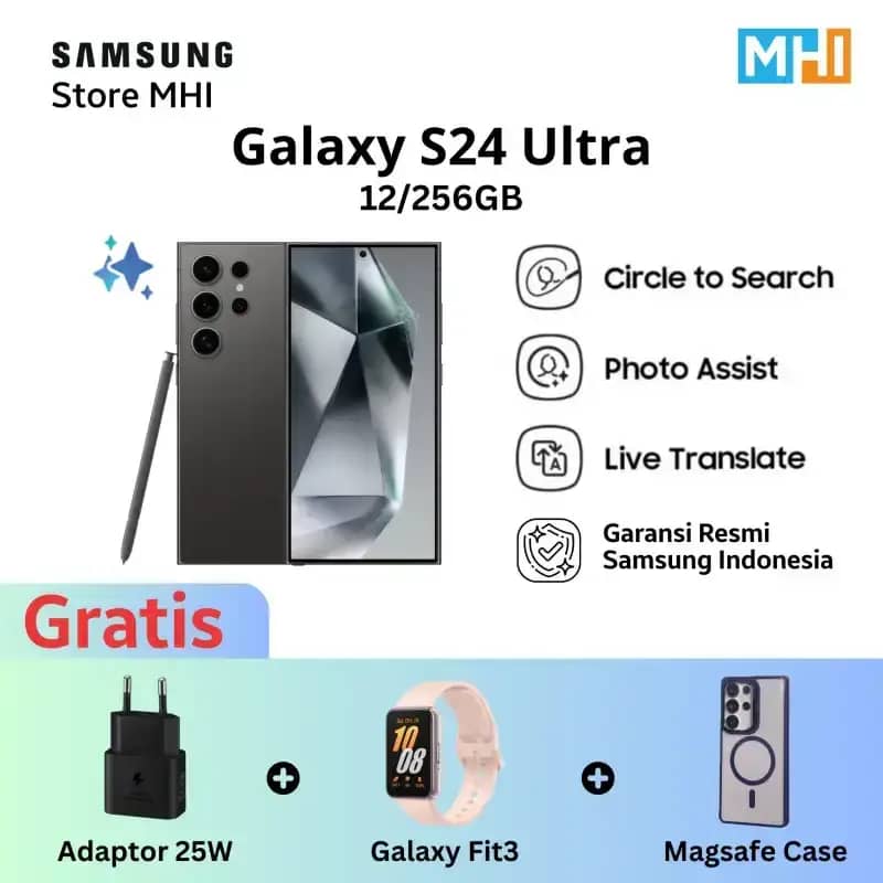 Hp Samsung S 24 Ultra Titanium 🔥 Harga & Spesifikasi Terbaru Desember 2025
