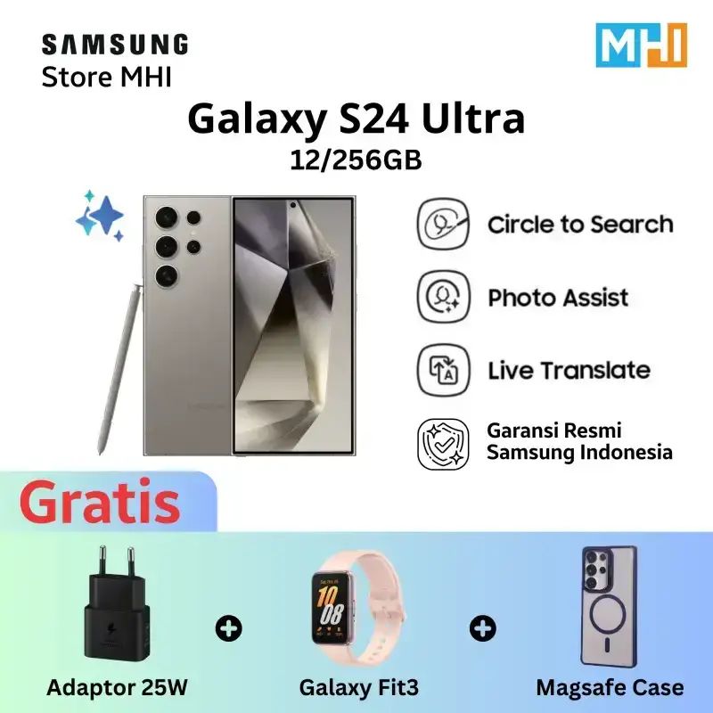 Promo Samsung Galaxy S24 Ultra 5g [12/512gb 12/256gb] Handphone S24 ...