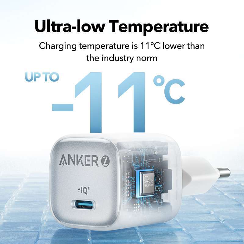 Promo Anker Zolo Gan 30W 20W Adaptor Kepala Charger iPhone 15 Samsung Type C Pd Ice-cooled Fast ...