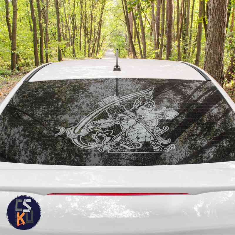 Promo Asahi Cutting Stiker Wayang Arjuna Memanah Variasi Motor Mobil ...