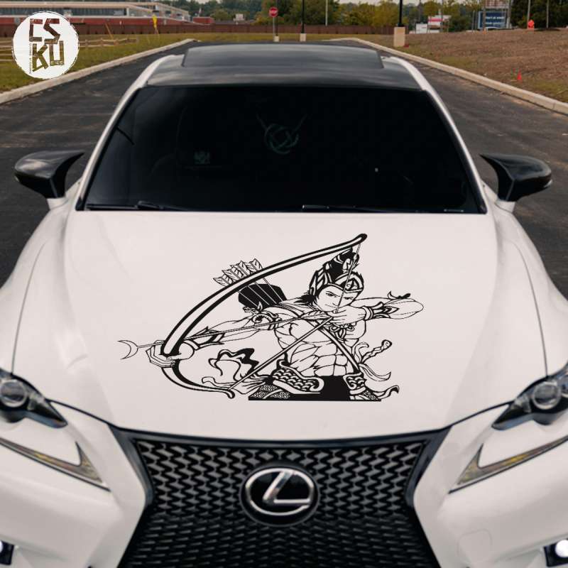 Promo Asahi Cutting Stiker Wayang Arjuna Memanah Variasi Motor Mobil ...